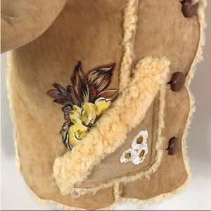 Coach | Jackets & Coats | Coach 941 Embroidered Eagle Raggedy Shearling ...